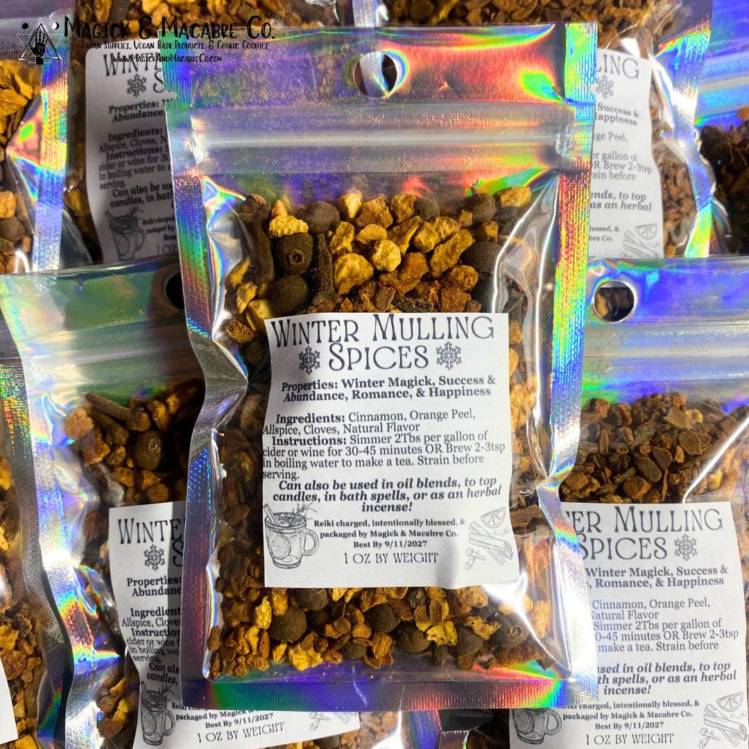 Winter Mulling Spice Blend: Kitchen Witch Spices | Success | Prosperity ...