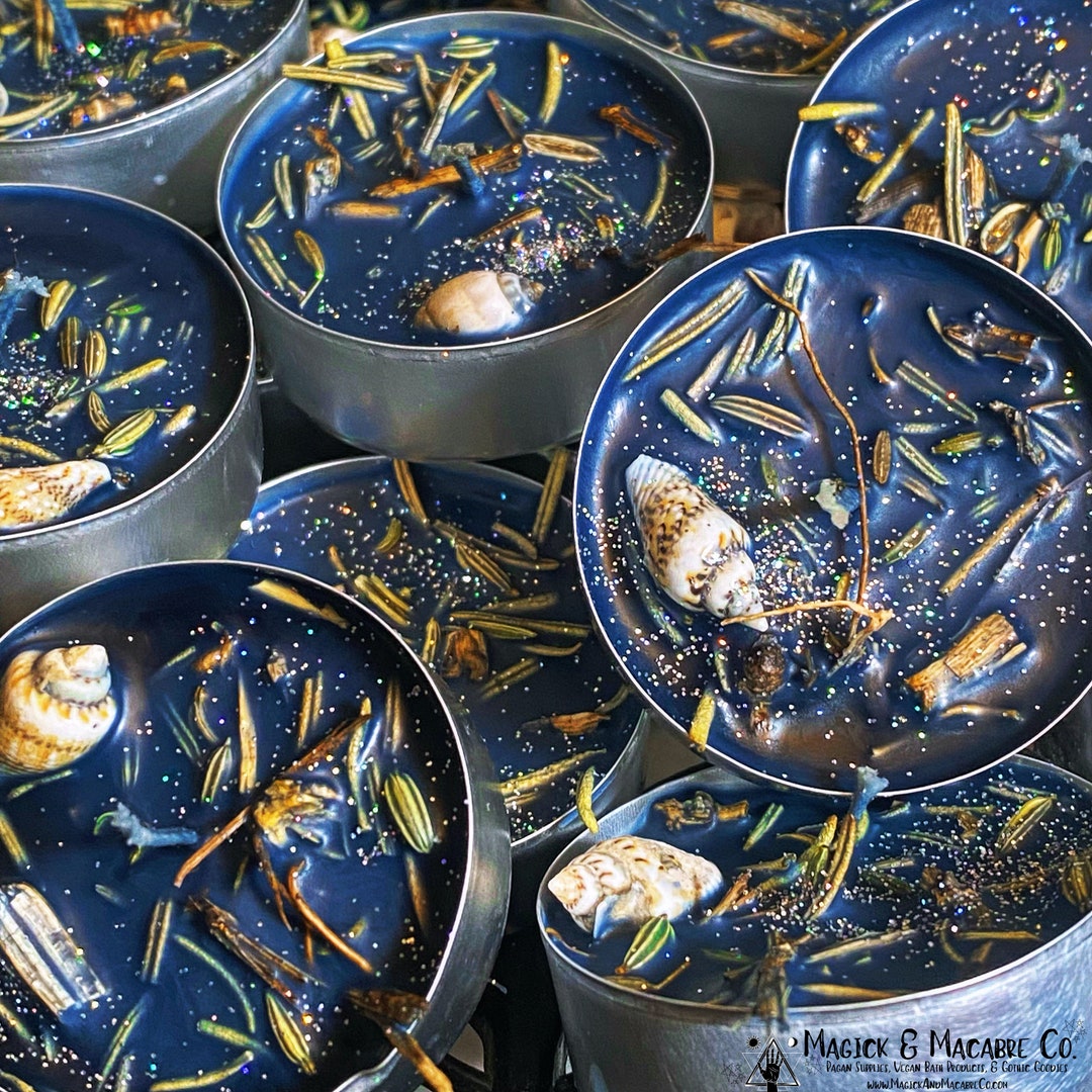 The Tempest Tea Light Candles: Crashing Waves & Vetiver Scented | Storm ...