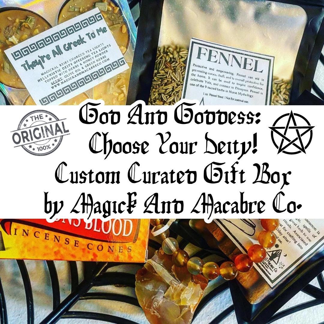God & Goddess Custom Curated Box- Choose Your Deity | Intuitive Altar ...