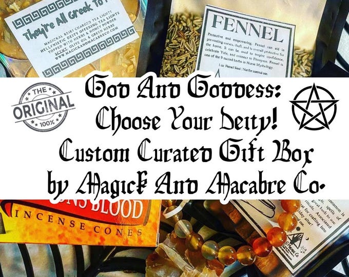 God & Goddess Custom Curated Box- Choose Your Deity | Intuitive Altar ...