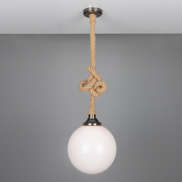 Rope Pendant Light - Etsy