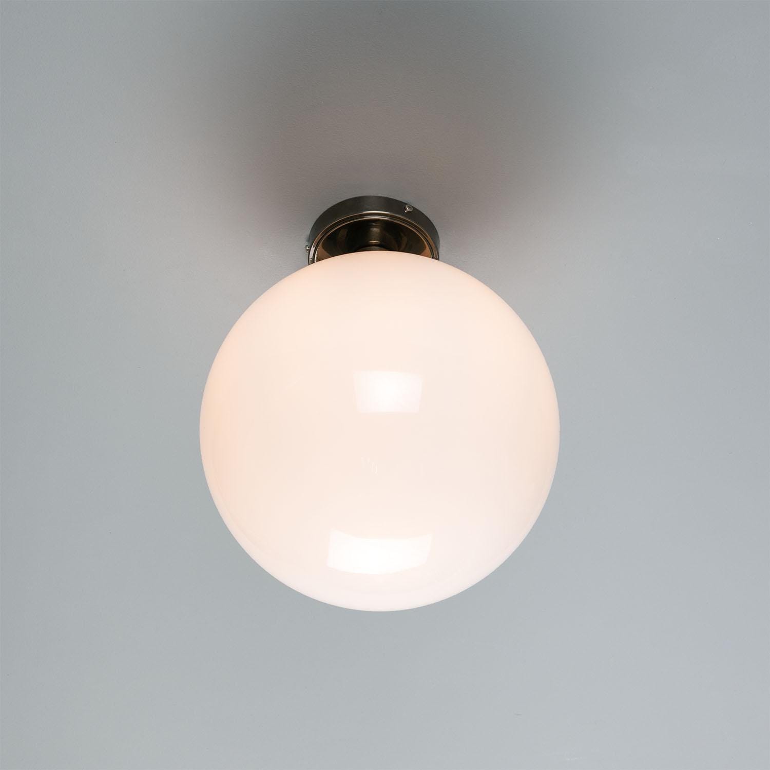 Yerevan Mid-century Opal Globe Ceiling Light 11.8'' (30cm) - Etsy