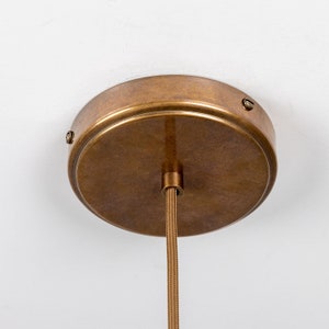 Vernon Raffia Striped Rope Pendant Light 83cm - Etsy