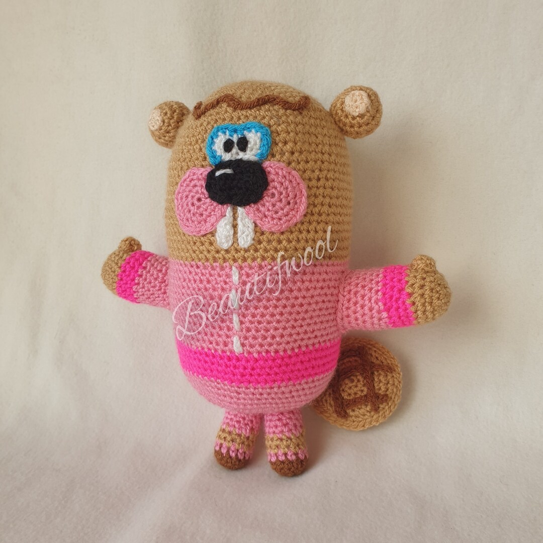 Mrs Weaver Beaver Hey Duggee Cbeebies Handmade Crochet - Etsy UK