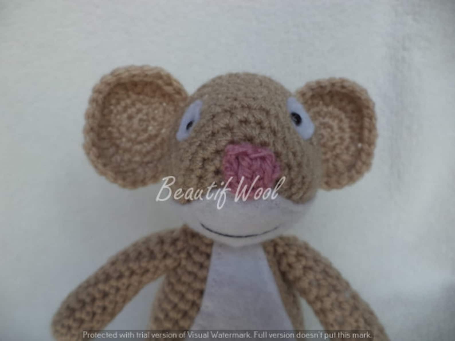 The Little Brown Mouse Gruffalo Stories Crochet Handmade - Etsy