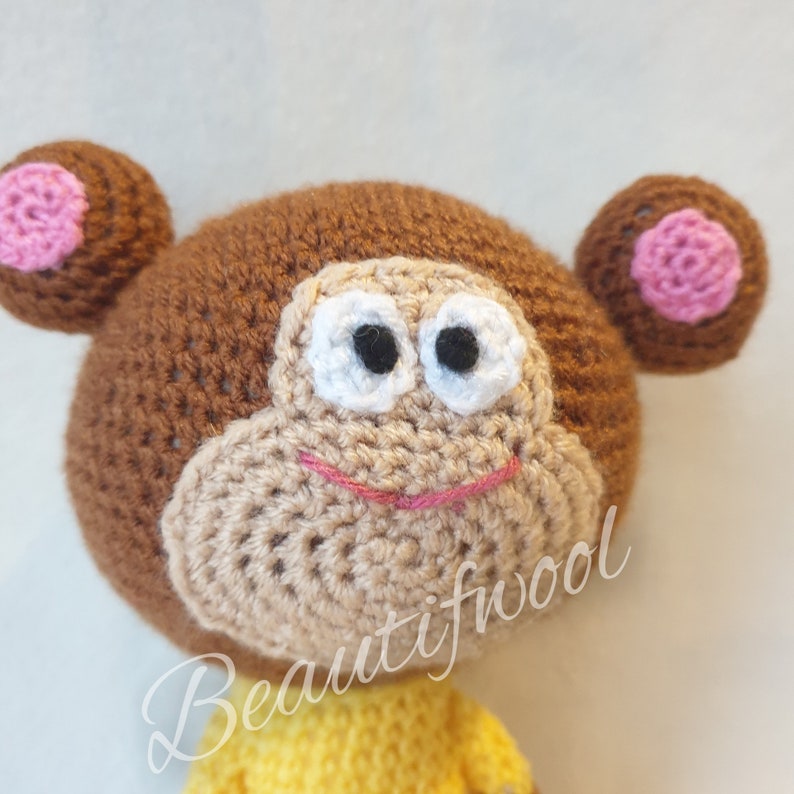 Naughty Monkey -hey Duggee - Cbeebies - Handmade - Crochet - Etsy