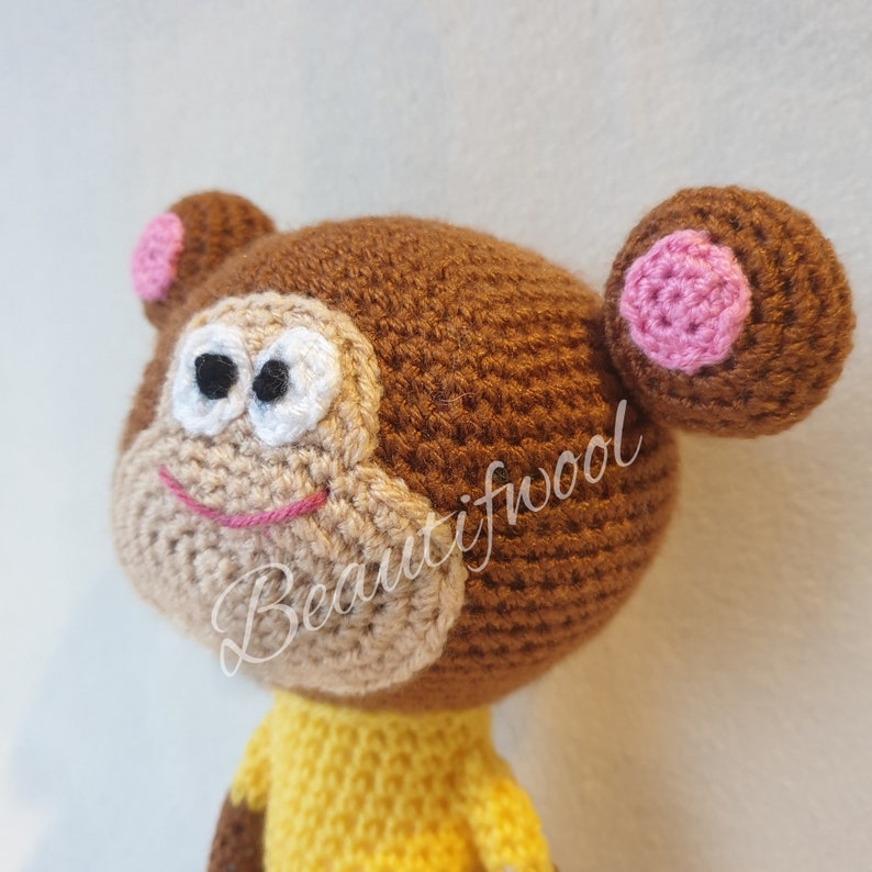 Naughty Monkey -hey Duggee - Cbeebies - Handmade - Crochet - Etsy