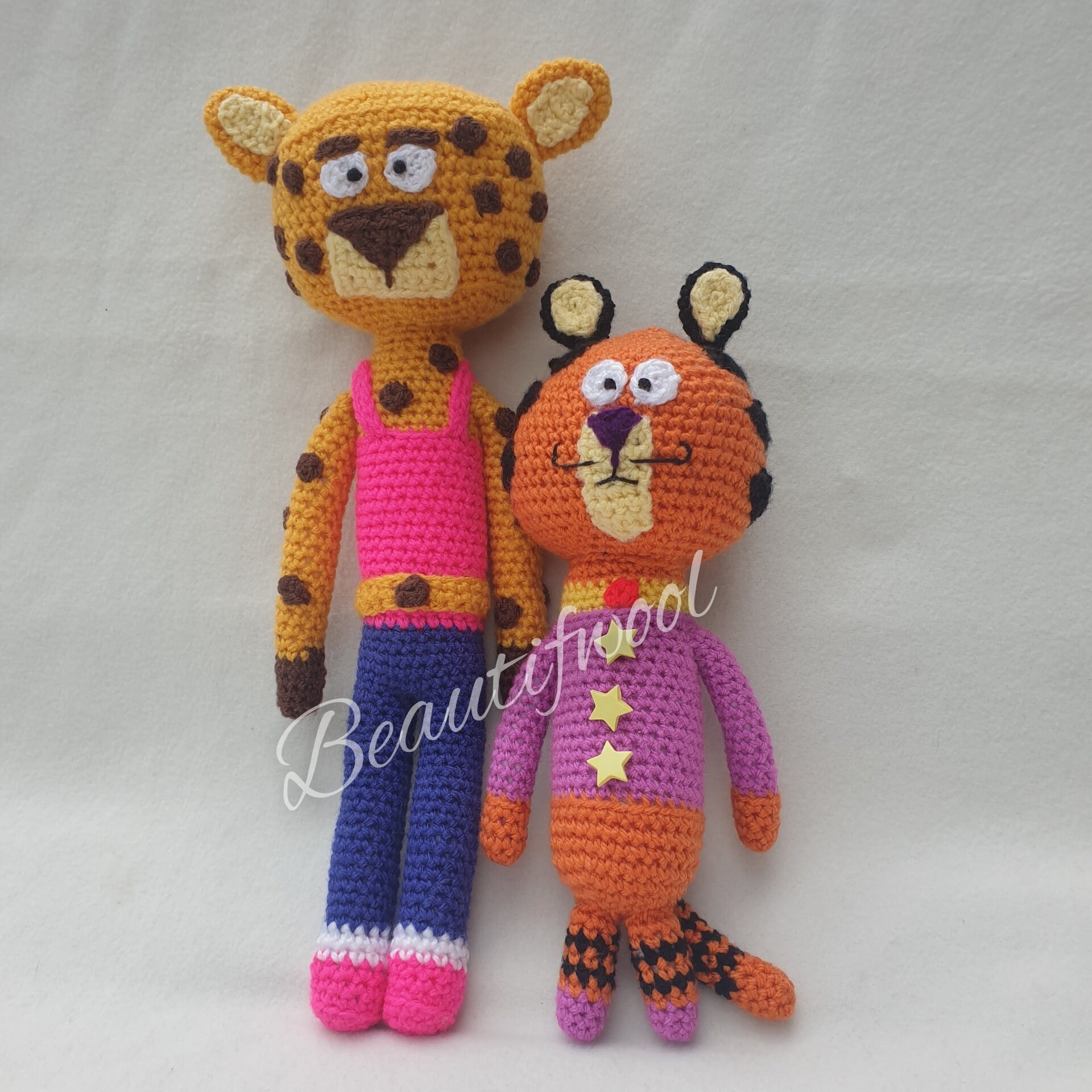 King Tiger Hey Duggee Cbeebies Handmade Tiger Crochet - Etsy