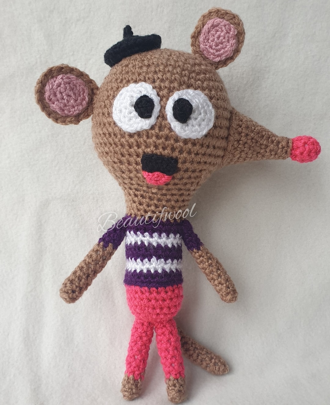 Tino Artistic Mouse Hey Duggee Cbeebies Handmade - Etsy