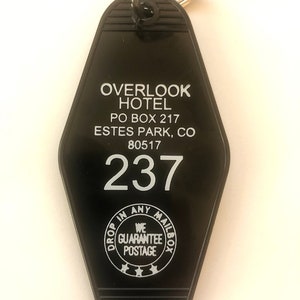 Motel Keychain - Overlook Hotel Room 237 - Etsy