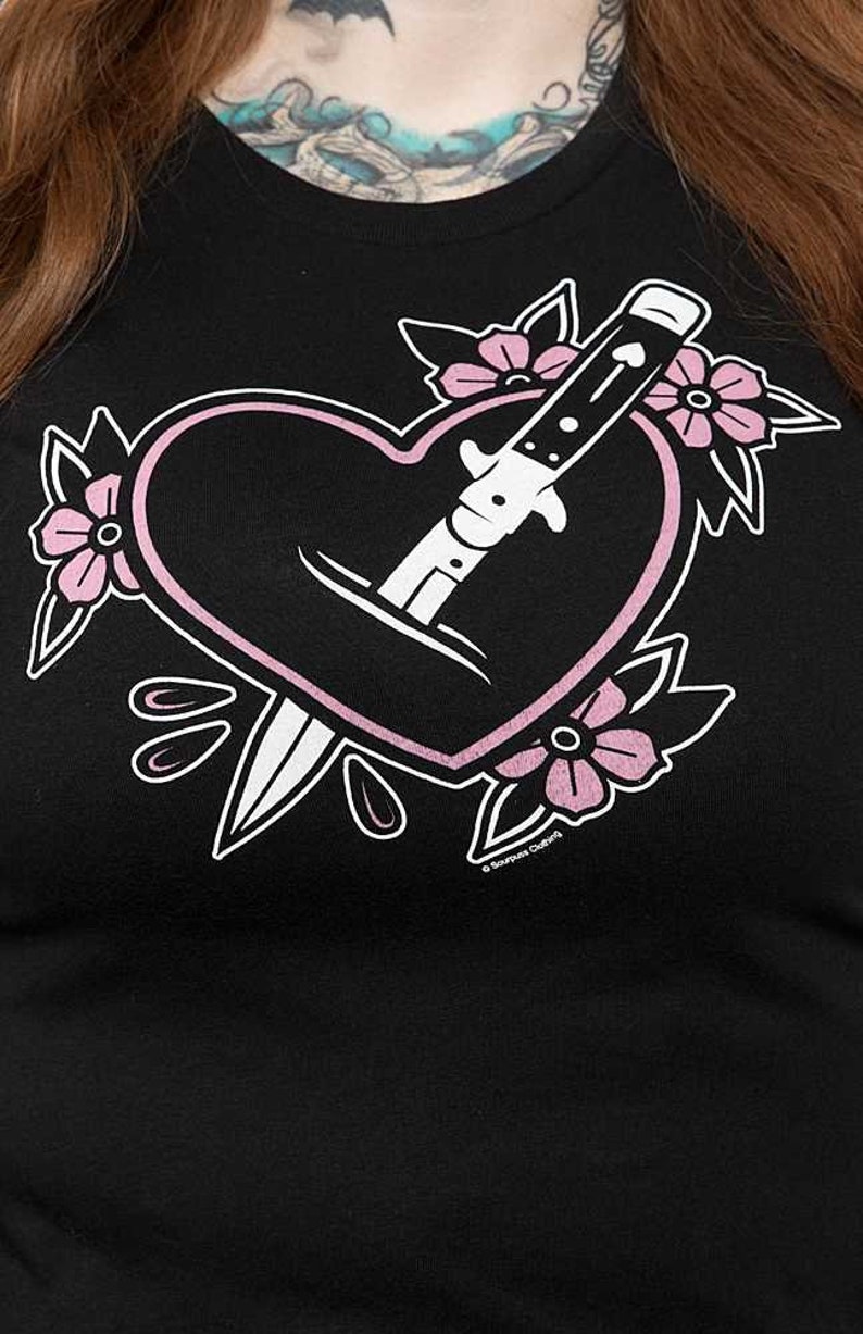 Feelin Stabby Tee - Etsy