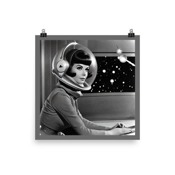 Space Girl Pinup - Etsy