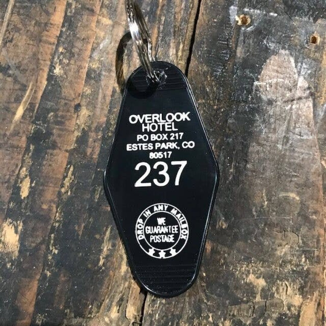 Motel Keychain - Overlook Hotel Room 237 - Etsy
