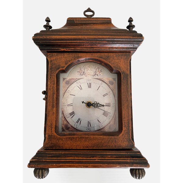 Wood Mantle Clock - Etsy