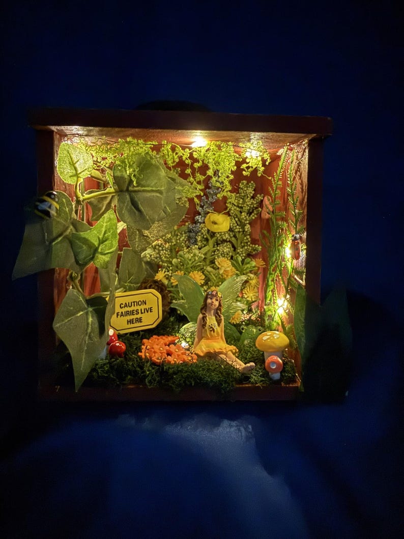 Wooden Drawer Fairy House - Etsy