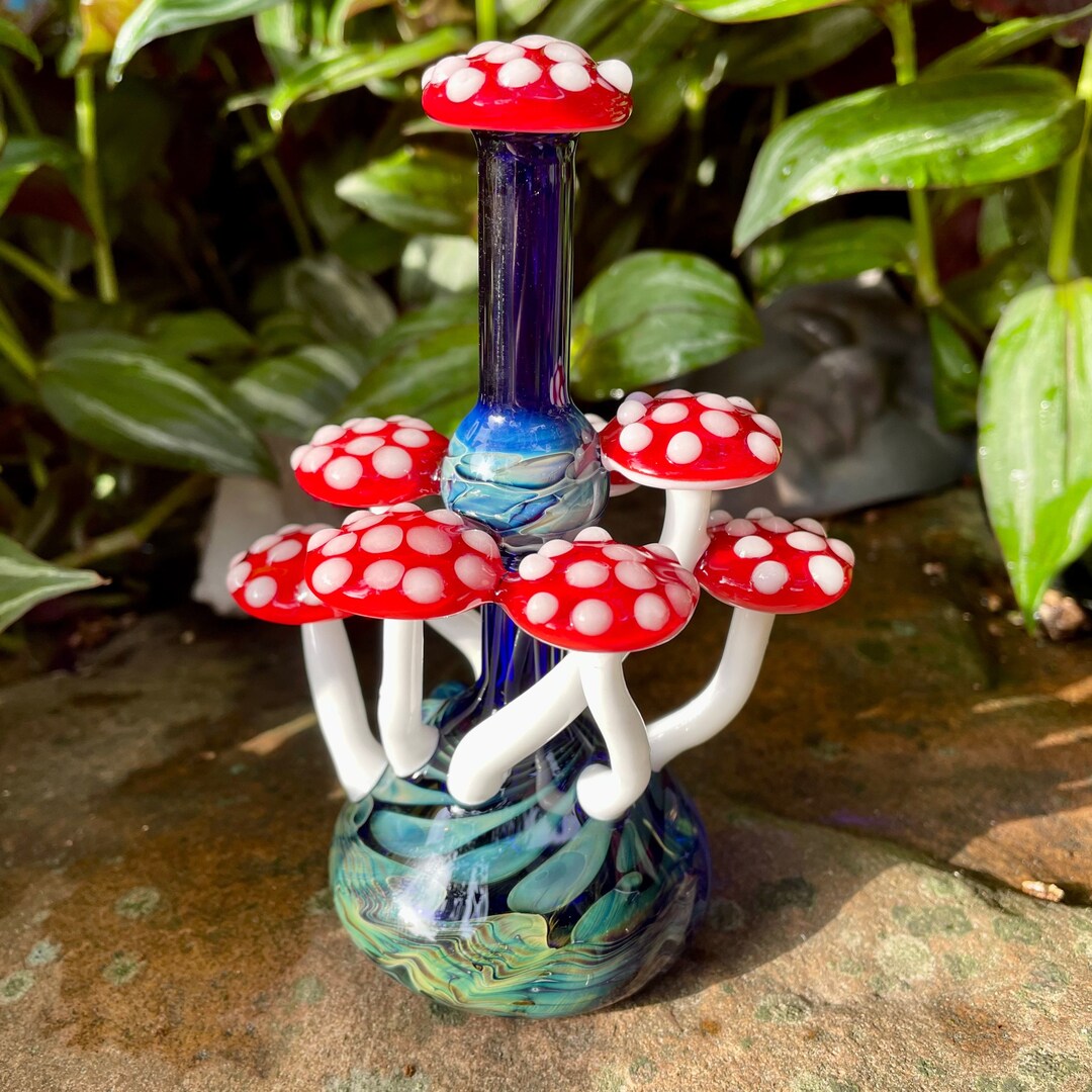 Red Cap Mushroom Perfume Bottle - Etsy