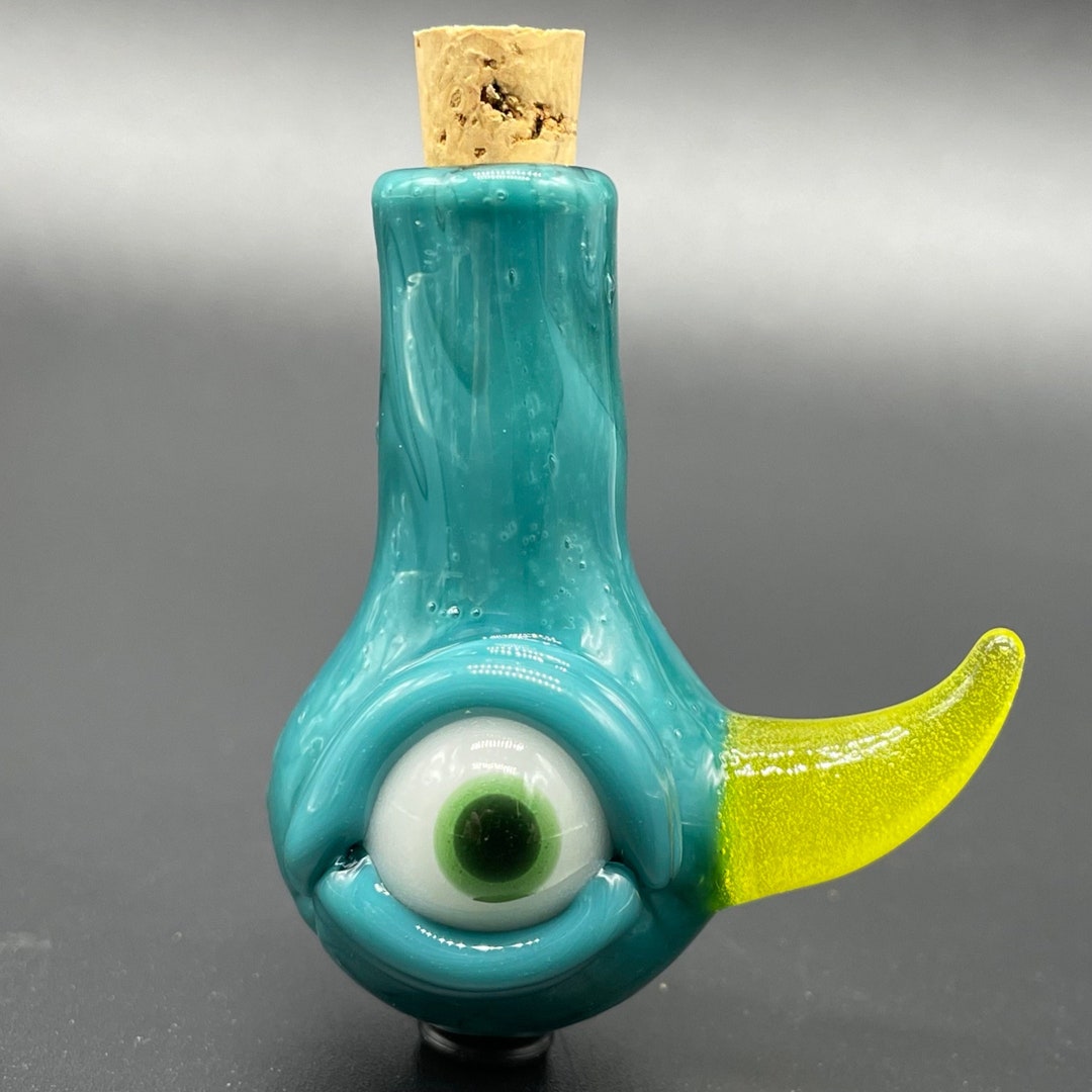 Agua Azule Cyclops Potion Bottle Glass Pendant - Etsy