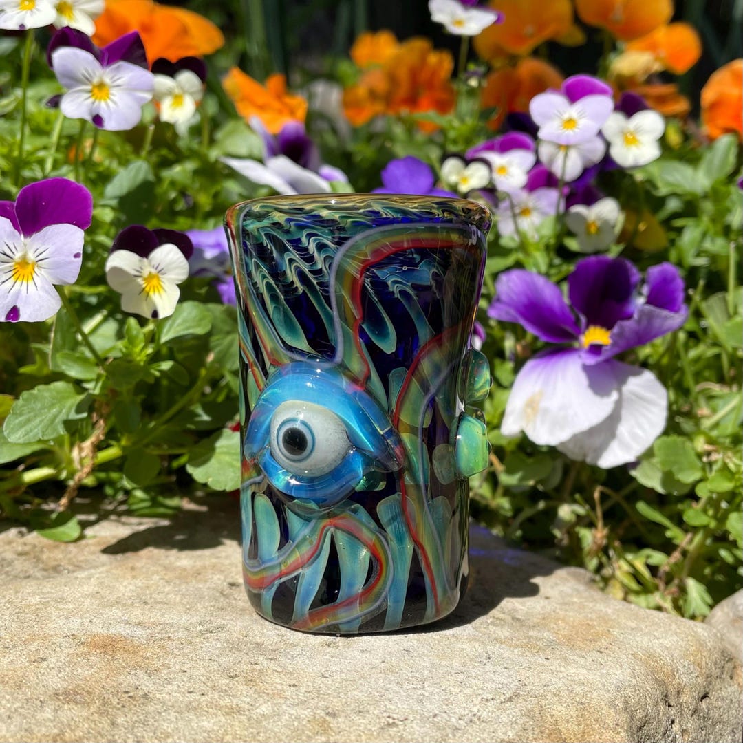 Rainbow Cyclops Plant Pot With Drainage Holes - Etsy