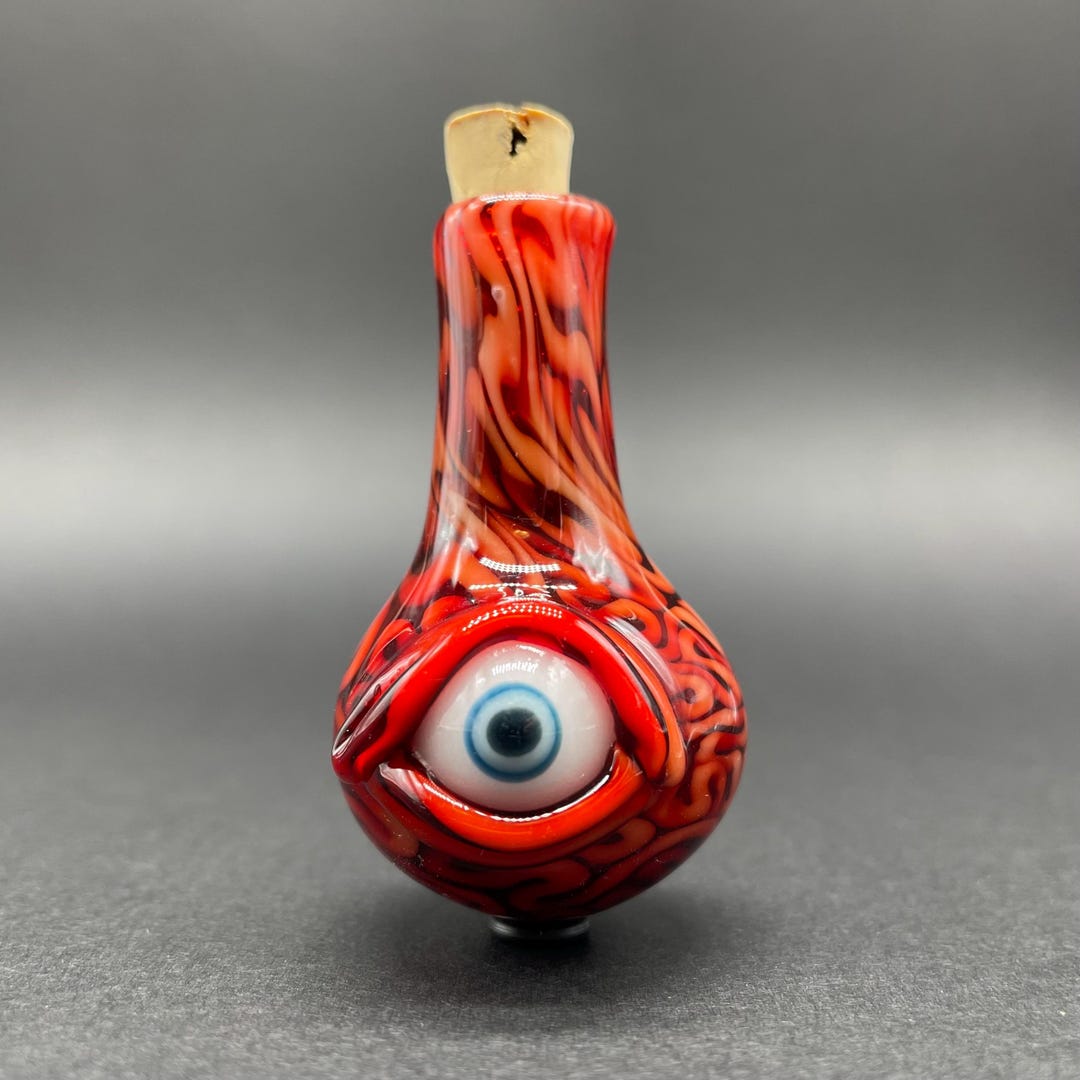 Glass Brain Potion Bottle - Etsy