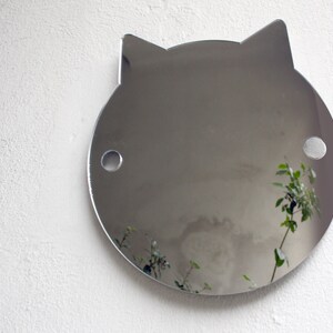 Cute Cat Decor Small Wall Mirror for Kids - Etsy