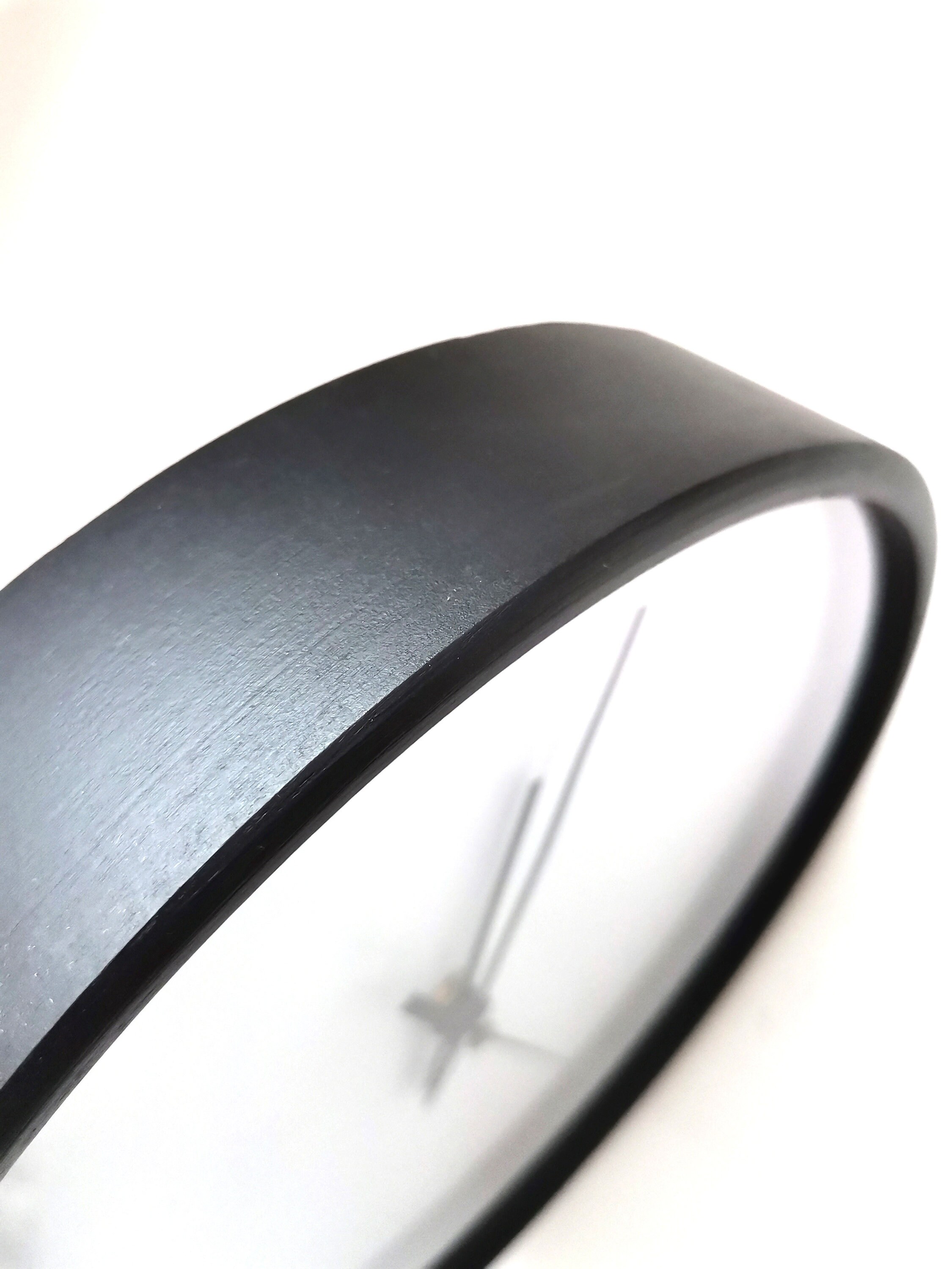 Grey Wall Clock Classic Design Black and White Minimalist | Etsy Canada