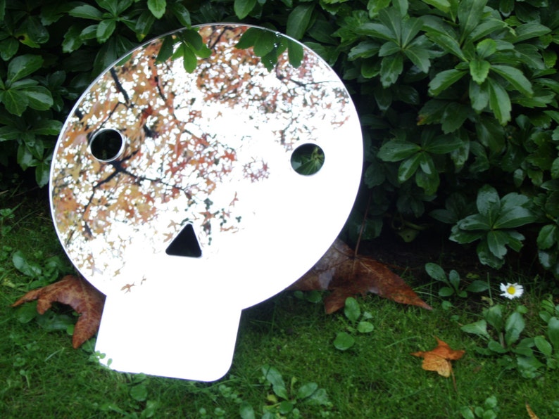 Small Wall Mirror, Cute Skull Mirror, - Etsy