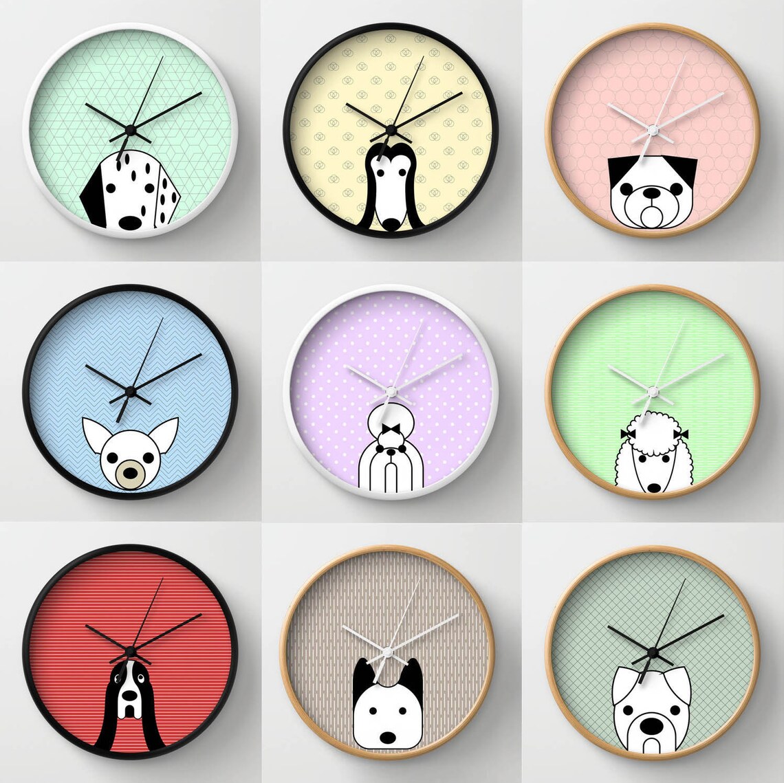 Boxer dog wall clock Home decor with my best friend | Etsy