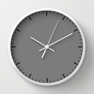 Colored Wall Clock Red Yellow Blue Light Blue Pink Orange Green White ...