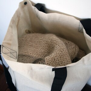 Black Cat Tote Bag With a Funny Fat Cat, Canvas Tote Bag With Round Cat ...