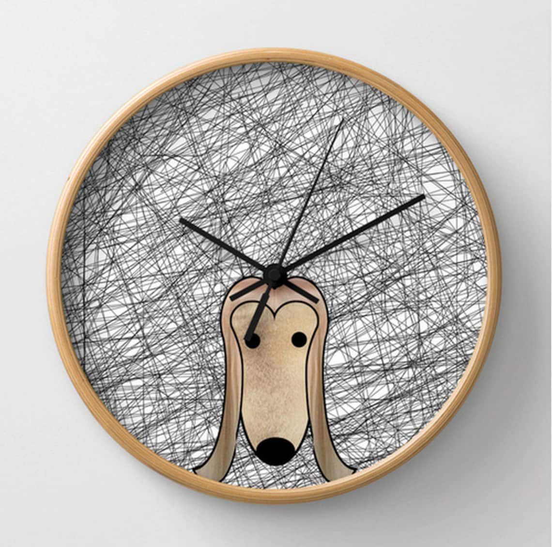 Chihuahua Dog Wall Decor Dog Wall Clock Black and White | Etsy