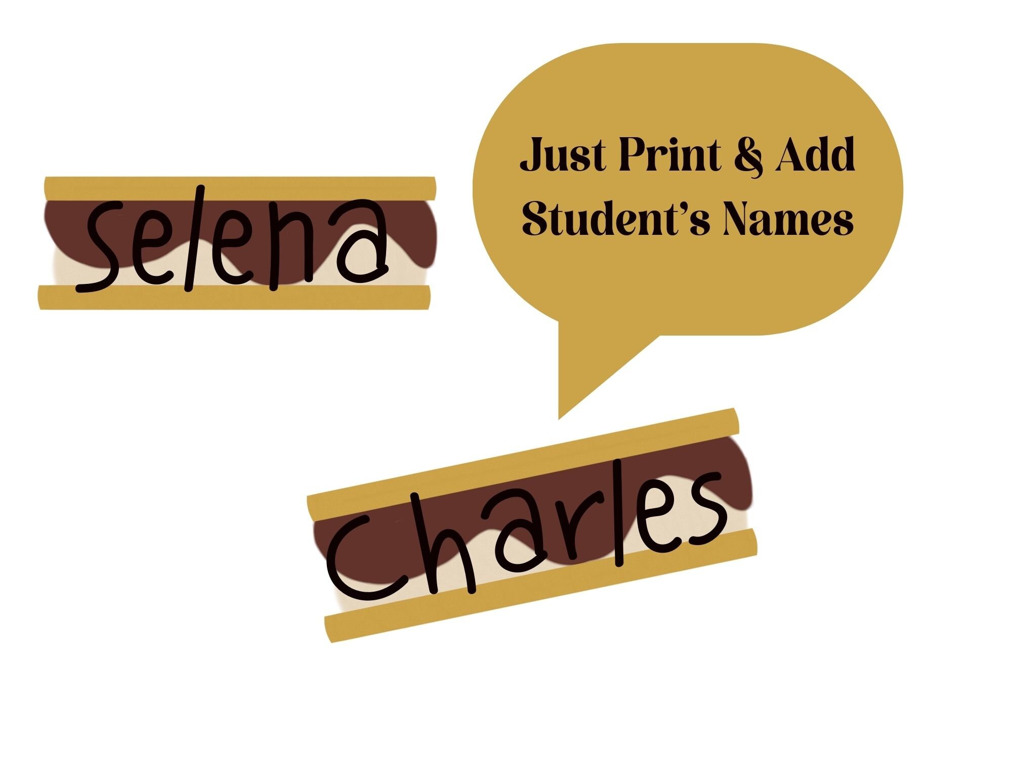 School Countdown Bulletin Board Decorations, Smores Classroom Bulletin ...