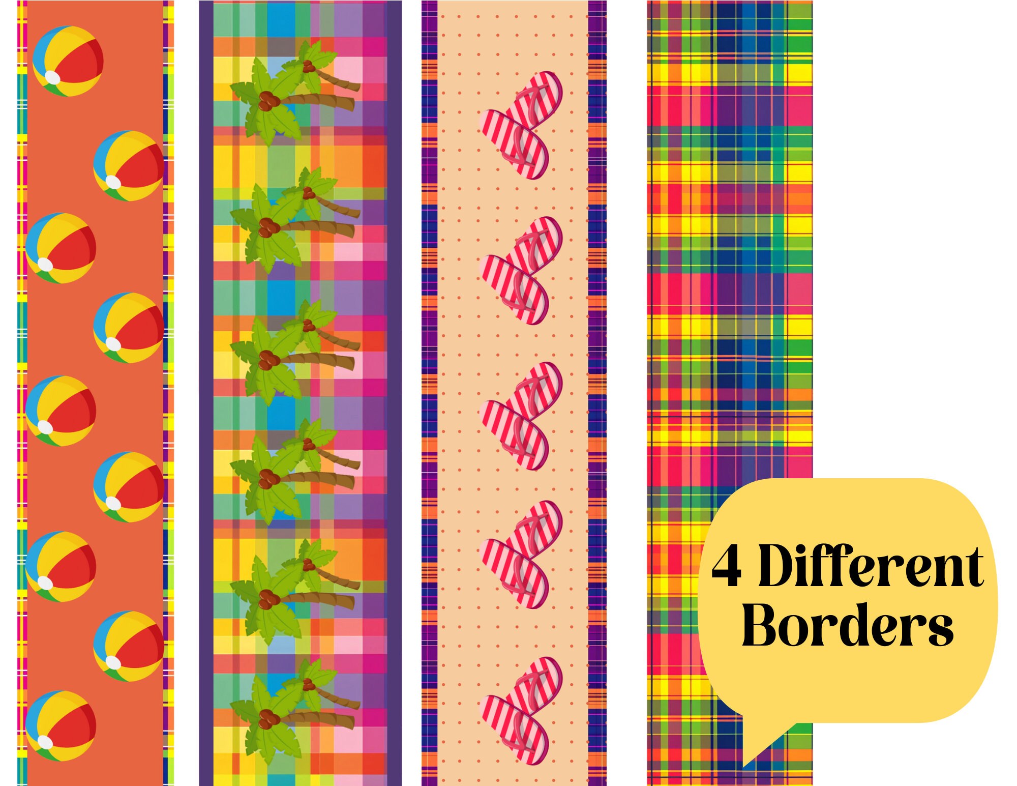 Summer Classroom Bulletin Board Set, Schools Out, Teacher Printable ...