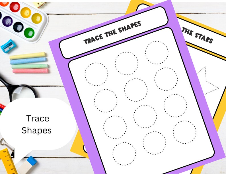 Tracing Busy Book, Preschool Busy Book, Tracing Printables ...