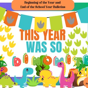 Welcome Classroom Bulletin Board Set, End of the School Year Bulletin ...