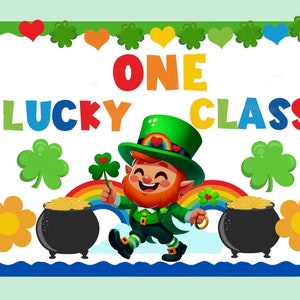 One Lucky Class Bulletin Board - Etsy