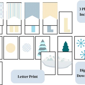 Winter Bulletin Board Set, Winter Cute, Teacher Printable, Winter Decor ...