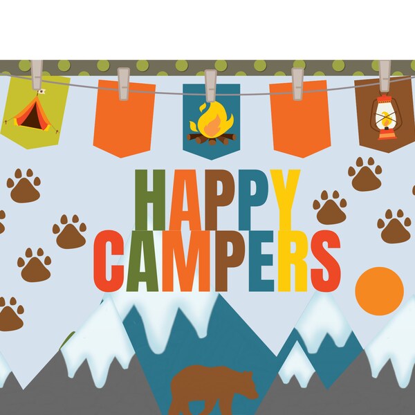 Camping Bulletin Board - Etsy