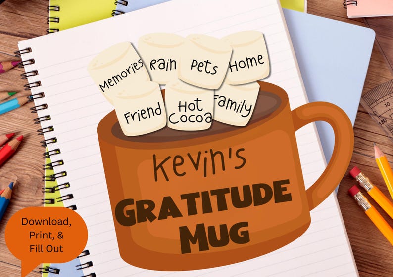 Fall Bulletin Board Set, Thanksgiving Bulletin Board, Gratitude ...