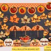 Fall Kindness Bulletin Board Set: Retro Pumpkins & Leaves (PDF) - Etsy ...