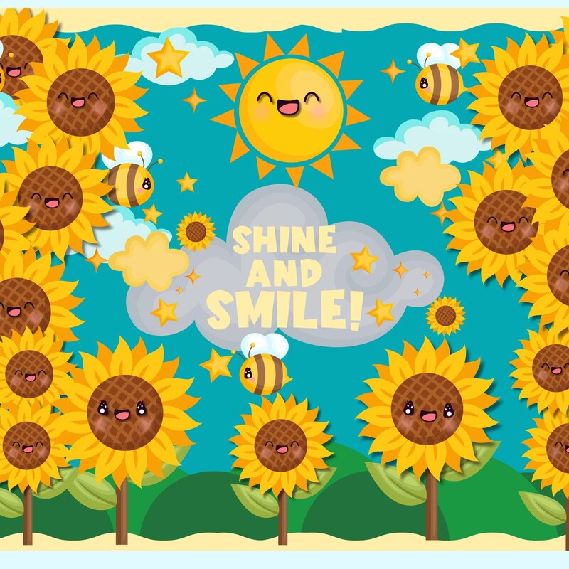 Sunflower Bulletin Board - Etsy