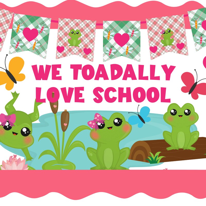 Frogs Bulletin Board - Etsy
