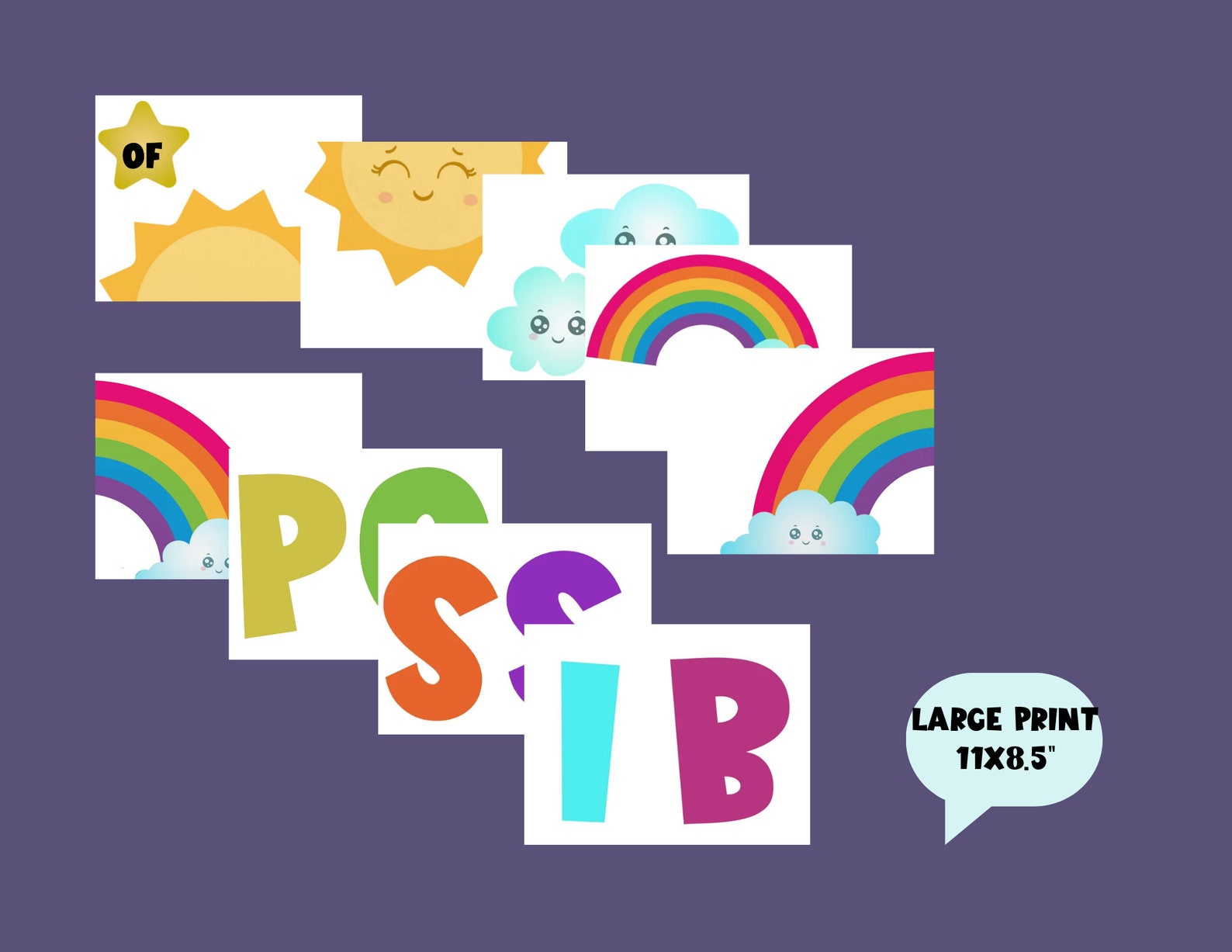 Classroom Bulletin Board Decor, Inspirational, Wall Decorative Sign ...