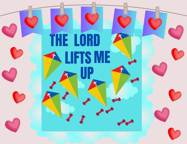 Bible School Classroom Bulletin Board, Bible School Teacher Printable ...