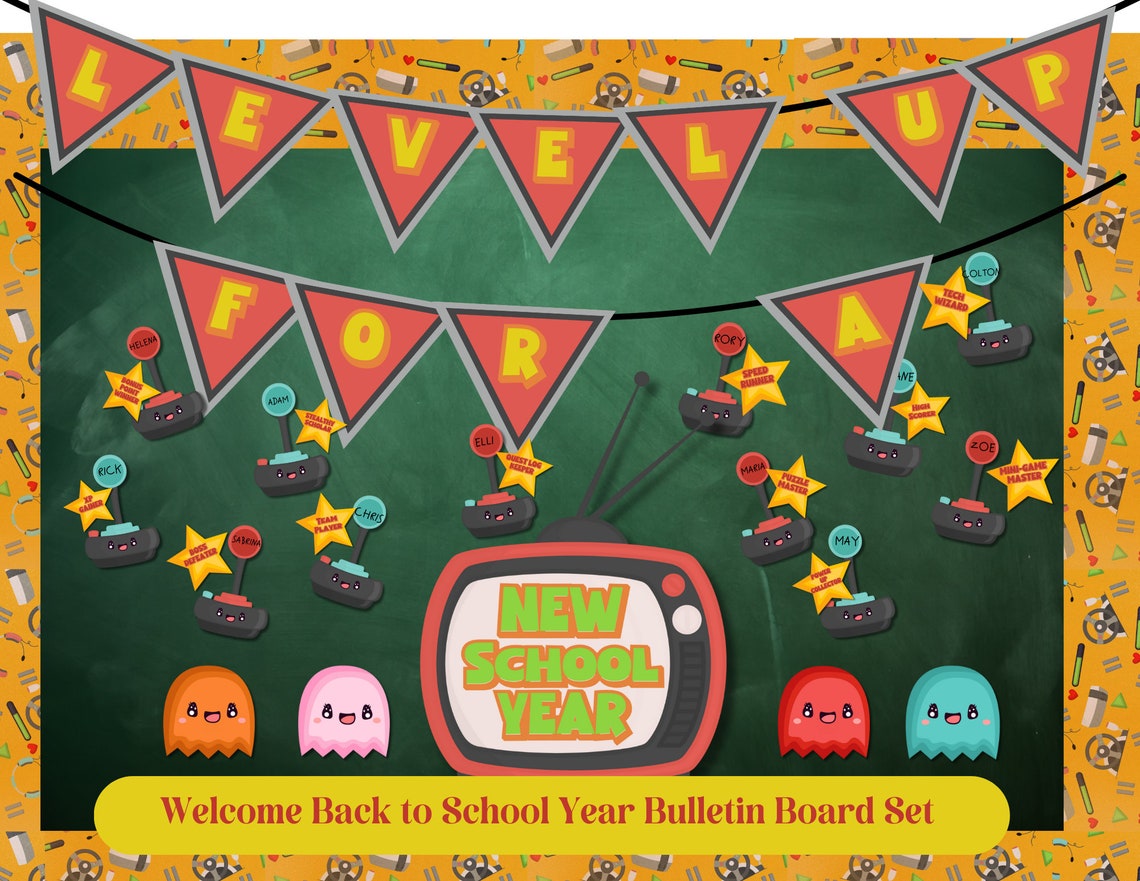 Back to School Classroom Bulletin Board, Welcome Back to School ...