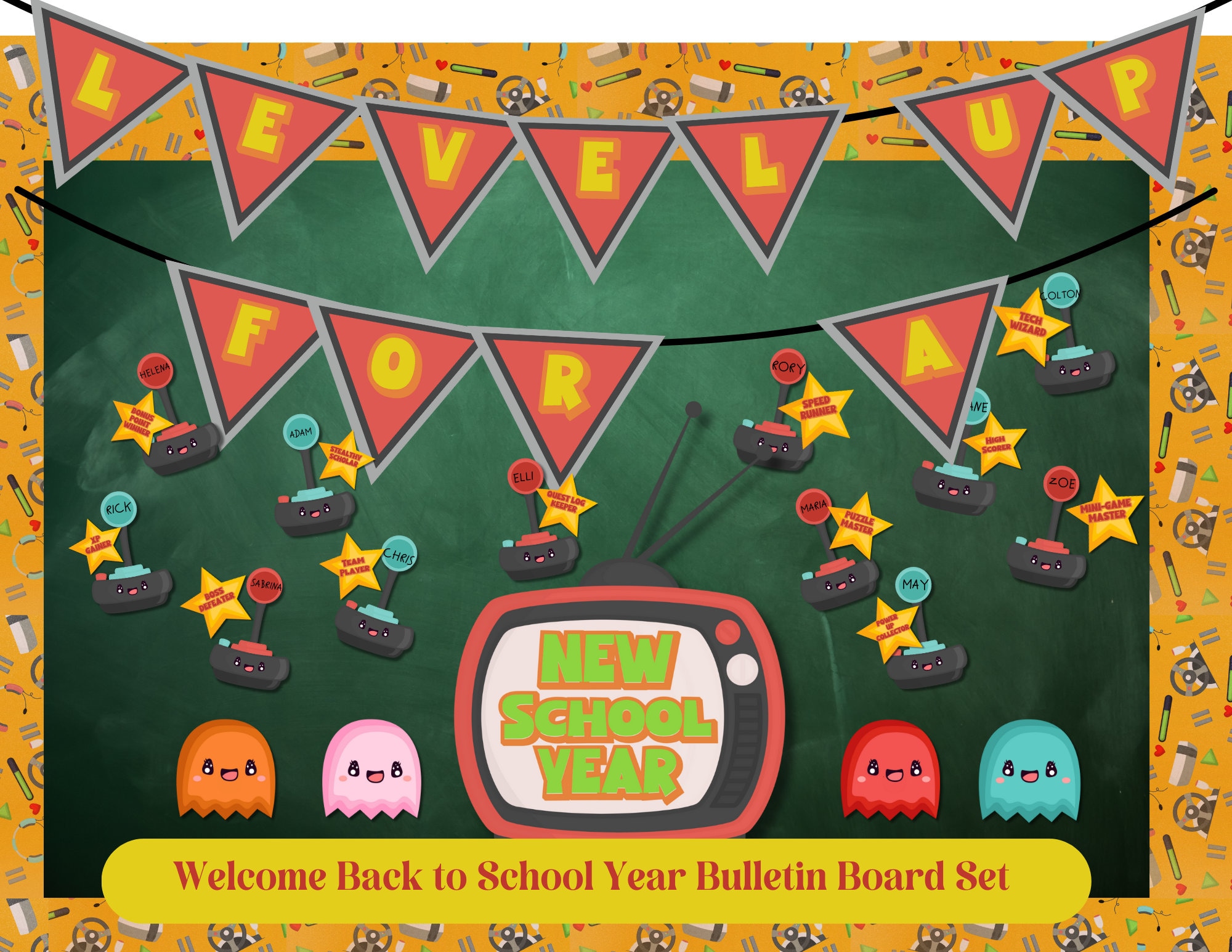 Back to School Classroom Bulletin Board, Welcome Back to School ...