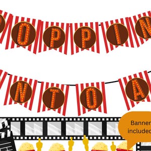 Back to School Classroom Bulletin Board Set, Cinema Bulletin, Theatre ...