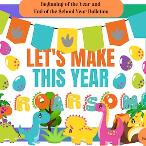 Welcome Classroom Bulletin Board Set, End of the School Year Bulletin ...