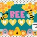 Valentine Bee Bulletin Board, Bee Mine, Name Tags, Border Trim ...