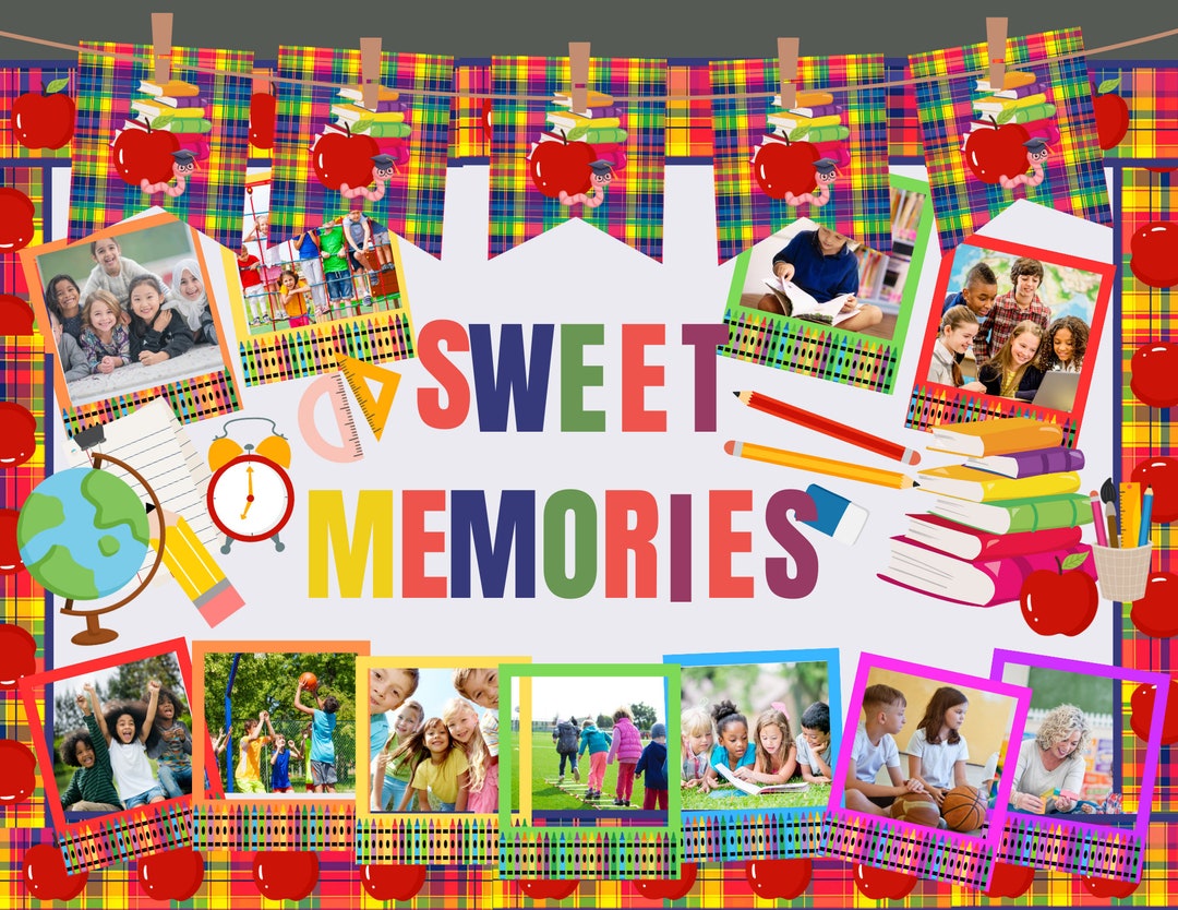 Sweet Memories Bulletin Board, Summer Bulletin Board, Graduation ...