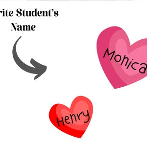 Valentine’s Day Bulletin Board Classroom Decoration Set, Heart Banner ...